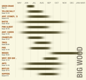 Hatch Charts - Silver Creek Outfitters